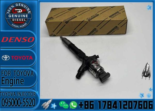 Quality 2KD New Diesel Common Rail Fuel Injector 095000-5520 Nozzle Injector 095000 5520 for sale