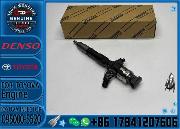 Quality 2KD New Diesel Common Rail Fuel Injector 095000-5520 Nozzle Injector 095000 5520 for sale