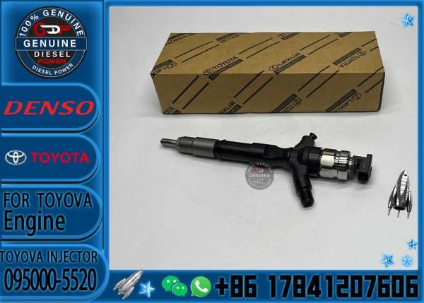 Quality 2KD New Diesel Common Rail Fuel Injector 095000-5520 Nozzle Injector 095000 5520 for sale