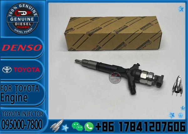 Quality Diesel Fuel Injector Common Rail Injector Assembly 095000-7801 095000-7800 23670 for sale