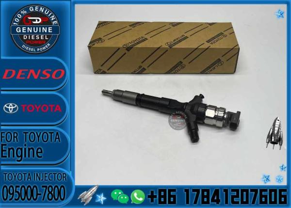 Quality Diesel Fuel Injector Common Rail Injector Assembly 095000-7801 095000-7800 23670 for sale