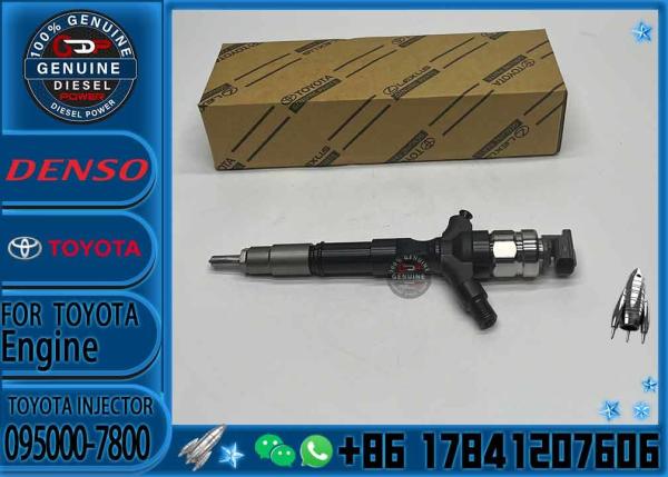 Quality Diesel Fuel Injector Common Rail Injector Assembly 095000-7801 095000-7800 23670 for sale