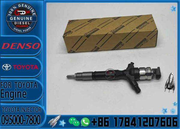 Quality Diesel Fuel Injector Common Rail Injector Assembly 095000-7801 095000-7800 23670 for sale