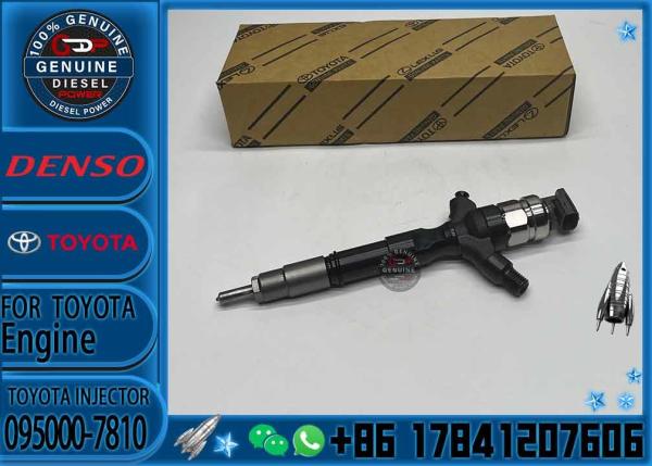 Quality Genuine Diesel Injector 0950007810 095000-7810 23670-30120 23670-30230 Fuel for sale