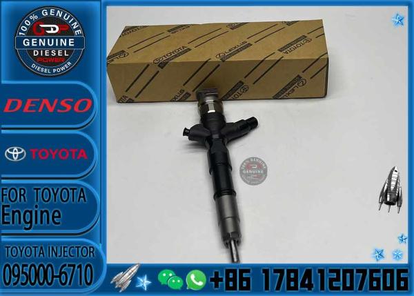 Quality Diesel Common Rail Injector 095000-6710 095000-7010 23670-30120 23670-39165 for sale