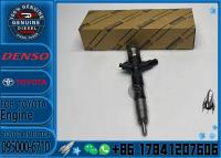 Quality Diesel Common Rail Injector 095000-6710 095000-7010 23670-30120 23670-39165 23670-39166 23670-39225 23670-39265 23670-30 for sale