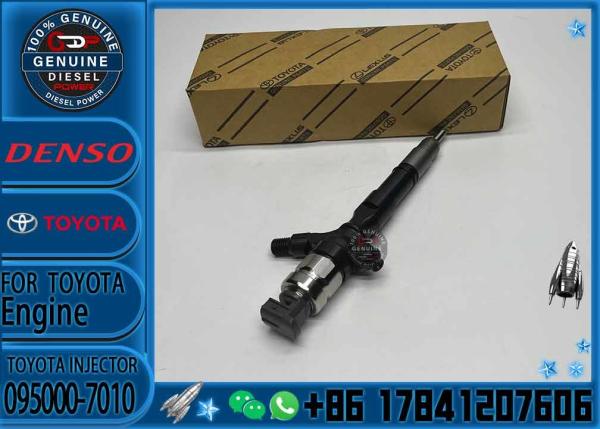 Quality Diesel Common Rail Injector 095000-6710 095000-7010 23670-30120 23670-39165 for sale