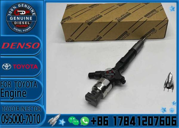Quality Diesel Common Rail Injector 095000-6710 095000-7010 23670-30120 23670-39165 for sale
