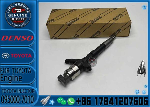 Quality Diesel Common Rail Injector 095000-6710 095000-7010 23670-30120 23670-39165 23670-39166 23670-39225 23670-39265 23670-30 for sale