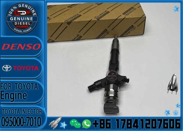 Quality Diesel Common Rail Injector 095000-6710 095000-7010 23670-30120 23670-39165 for sale