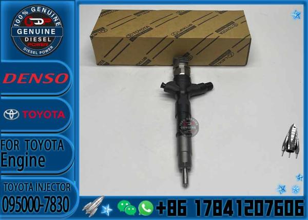 Quality cmmon fuel Injectors 095000-7470 23670-39255 095000-7830 23670-30330 engine for sale