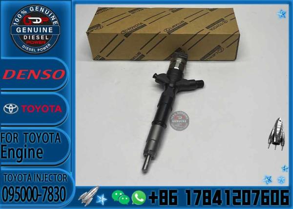 Quality cmmon fuel Injectors 095000-7470 23670-39255 095000-7830 23670-30330 engine for sale