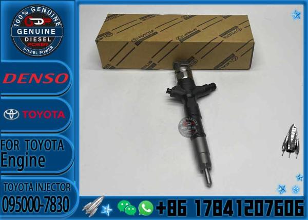Quality cmmon fuel Injectors 095000-7470 23670-39255 095000-7830 23670-30330 engine for sale