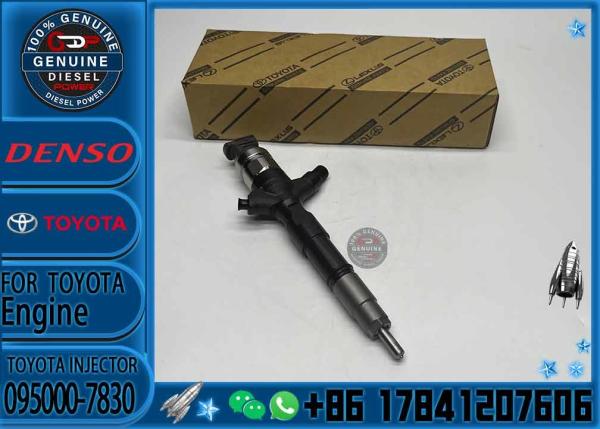 Quality cmmon fuel Injectors 095000-7470 23670-39255 095000-7830 23670-30330 engine for sale