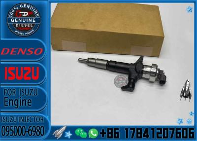 China Genuine New 4JJ1 Dmax 3.0L 095000-6980 Common Rail Injector 8-98011604-5 8-98011604-1 For Isuzu 4JJ1 for sale