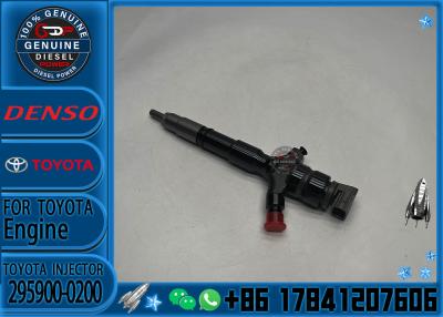 China Genuine New Diesel Fuel Injector 295900-0200 For Toyata Car 23670-30440 23670-39435 for sale