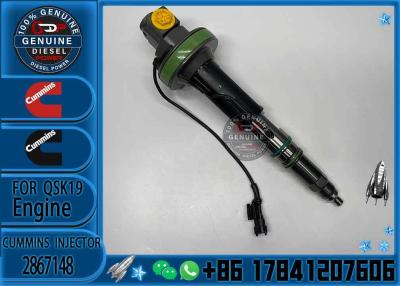 China Mini Excavator High Horsepower Engine Spare Parts Injector 2867147 2867148 for Cum-mins Engine QSK19 for sale