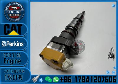 China Excavator Accessories 3PCS Fuel Injector 128-6601 178-0199 10R0782 for 3126 322C DHL Ship Free for sale