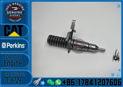 China Excavator Spare Parts E200B Excavator Fuel Injector 3114 Engine diesel Fuel Injector 7E8729 7E-8729 for sale