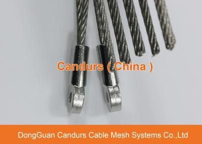 China AISI 316 Stainless Steel Flexible Leopard Mesh For Animals Fencing for sale