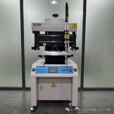 China Semi-Automatic Solder Paste Printer PLC Touch Screen 0.01mm High Precision PCB SMT Assembly Line Equipment for sale