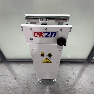 China 300mm Foldable SMT PCB Conveyor with Belt Transmission and SMEMA Standard Signal Connecting Platform for sale