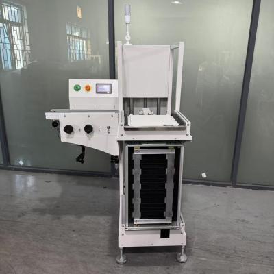 China OK-LX-330S Widened L-type PCB Unloader with 50-330mm PCB Width Dual-Frame Alternating Operation And PLC Intelligent Control for sale