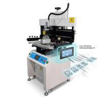 China Fully automatic PCB thickness measurement solder paste printing machine height compensation SMT equipment for sale