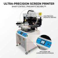 China Fully automatic solder paste printing machine, flatbed screen printing machine for sale
