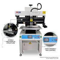 China Fully automatic solder paste printing machine, flatbed screen printing machine for sale