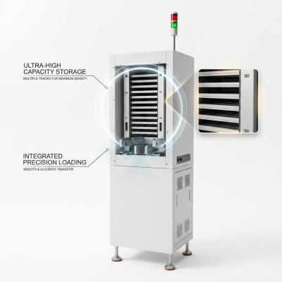China Automatic SMT PCB Loader Machine Auto Changeover System Continuous 24 Hour Production Line Operation for sale