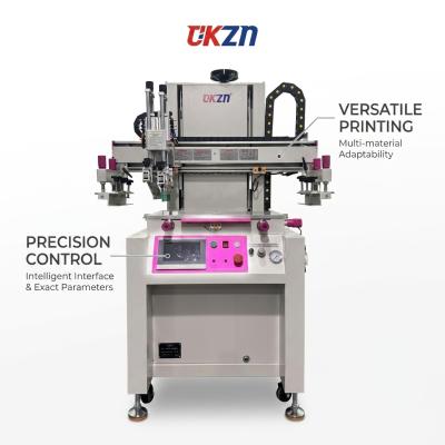 China Industrial precision screen printing machine 4060/5070 dual-specification ink printing machine for sale
