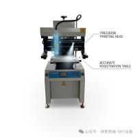 China Fully automatic PCB solder paste printer, maximum printing size for sale