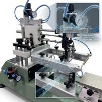 China Simple operation of small pneumatic screen printing machine for sale