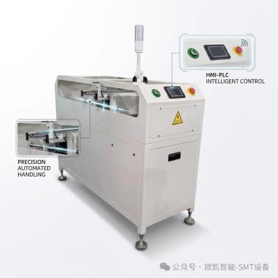 China SMT Chain-Type PCB Transfer Machine with 686mm Stroke, Chain Transmission, and Flexible Working Modes for sale