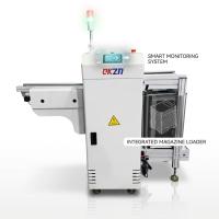 China SMT Single-Rail Fully Automatic PCB Loader Unloader With Bidirectional Switchable Conveying 50-330mm PCB Width And PLC Control System for sale