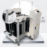 China Compact Fully Automatic SMT Dual Track Board Loader Designed to Optimize Space Utilization While Maintaining High Speed and Operation for sale