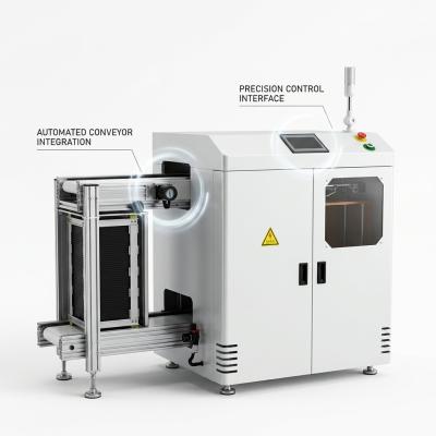 China SMT Conveyor with Bidirectional Switchable PCB Loading Machine Featuring Touchscreen Operation and Pneumatic Three-Point Positioning for sale