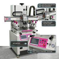 China Ink Screen Printing Machine Even Ink Output Stable Durable Performance for sale