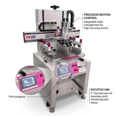 China 600×800mm Large Format Flatbed Screen Printing Machine with ±0.05mm Accuracy and 900 Prints/Hour Speed for sale