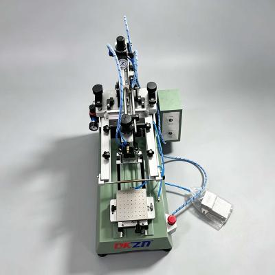 China Economical small pneumatic flatbed screen printing machine, easy to operate for sale