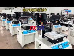 high precision smt solder paste printer | touch screen & plc control