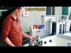 L-shaped PCB stacker automatically collects PCB boards at the end of the production line.