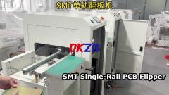 SMT Single-Rail PCB Flipper | 90°/180° Automatic Turner