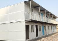 China Workers Accommodation Double Storey Foldable Container House for sale