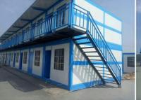 China Workers Accommodation Double Storey Foldable Container House for sale