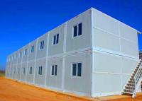 China Workers Accommodation Double Storey Foldable Container House for sale
