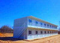 China Workers Accommodation Double Storey Foldable Container House for sale