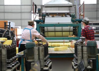 Cina lamiera di acciaio di colore del panino della lana di vetro della fibra di 75mm in vendita