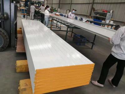 China Painel de sanduíche isolado térmico da sala fria PUR à venda